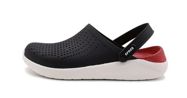Crocs LiteRide Black Sandals 'Black White' 204592-066 – Stylish ...