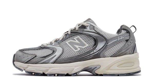 New Balance 530 MR530TG Silver Grey Retro Running Shoes - Stylish and ...