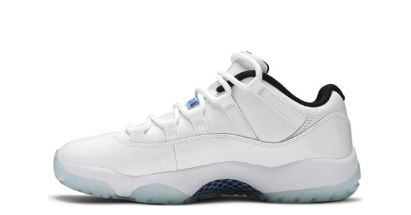 Air Jordan 11 Low 'Legend Blue' AV2187-117 - Crisp White Sneakers with ...