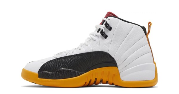 Air Jordan 12 Retro DR8887-100 - Bold White, Black & Yellow Sneakers ...